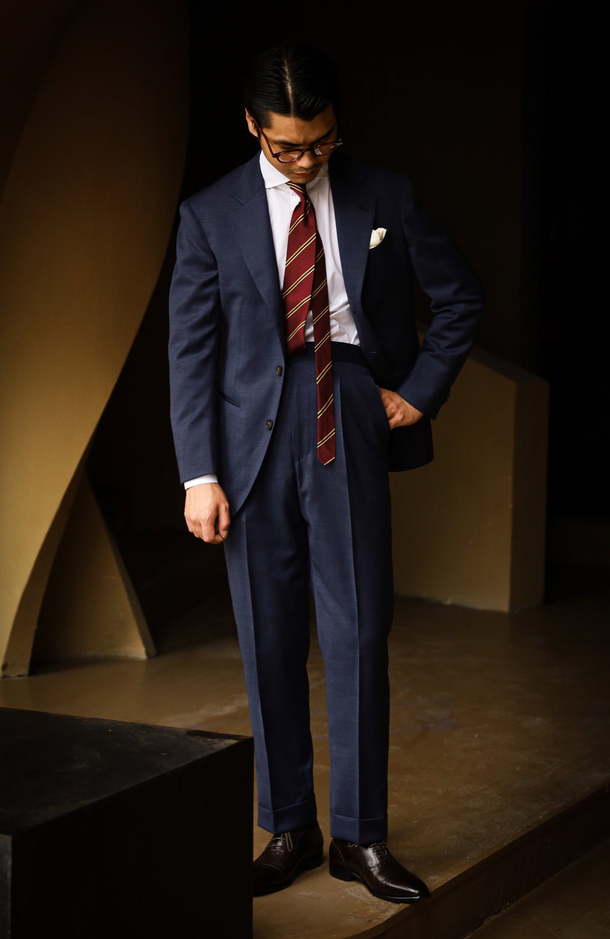 「Prussian Blue」Suit Jacket – UGENTLE